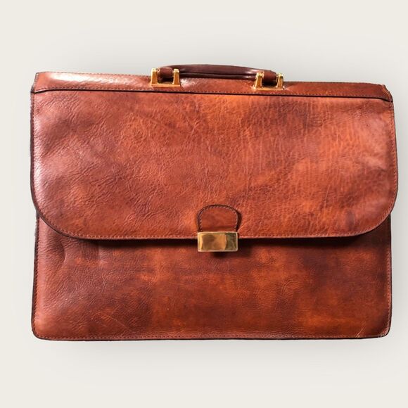 Bosca | Bags | Bosca Leather Lawyers Correspondent Briefcase Uptown ...